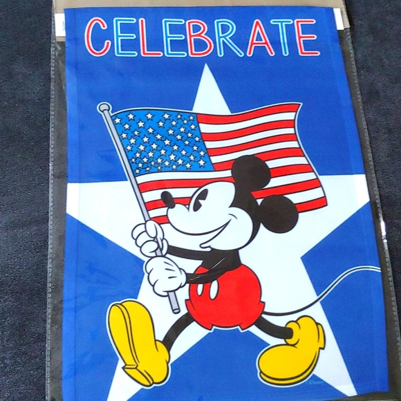 Disney | Accents | Mickey Mouse Flag | Poshmark